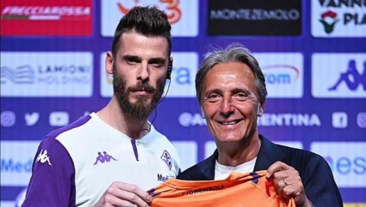 Viola, De Gea si presenta • Nove da Firenze