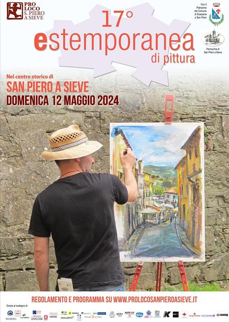 Che bella l'Estemporanea di Pittura a San Piero a Sieve • Nove da Firenze