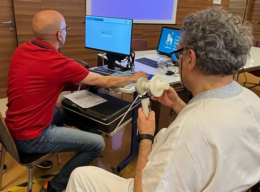 Spirometro portatile per monitorare long Covid, asma e bronchite • Nove ...