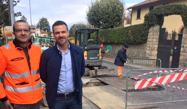 Via Roma, Firenze - Bagno a Ripoli: asfaltatura completa della strada ...