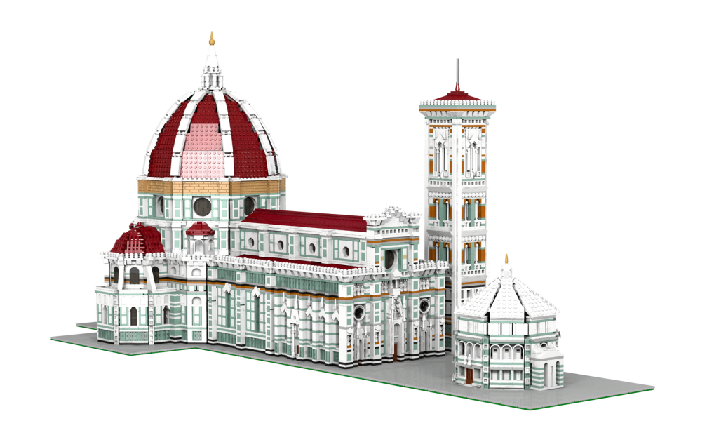 Museo dell’Opera, Duomo di Firenze con mattoncini LEGO • Nove da Firenze
