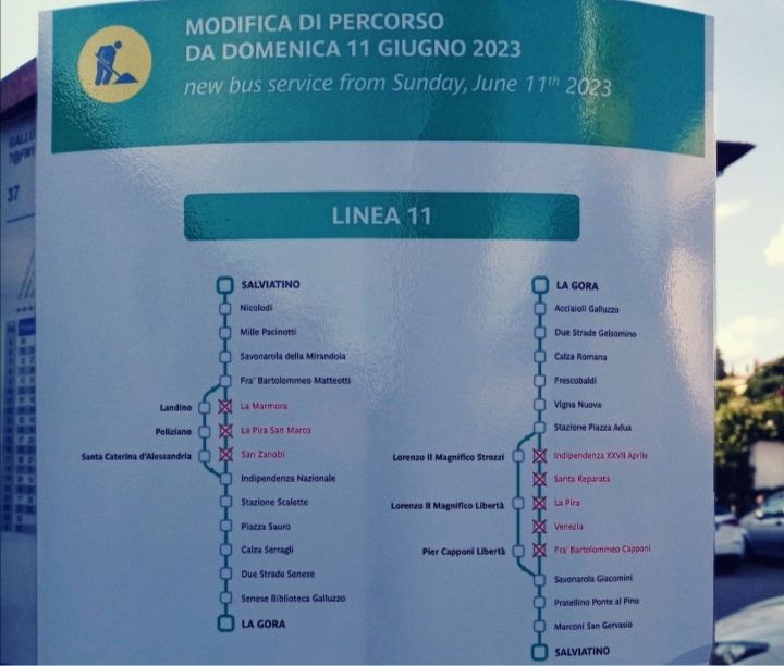 Tpl, a Firenze cambiano i percorsi di 11 linee • Nove da Firenze