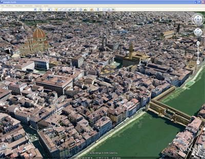 Su Google Earth anche il centro di Firenze in 3D • Nove da Firenze