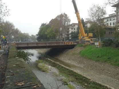 Il Ponte Bailey sul Mugnone è a noleggio • Nove da Firenze