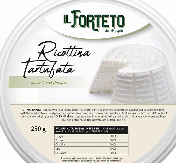 Il nuovo Forteto lancia la "ricotta tartufata" • Nove da Firenze