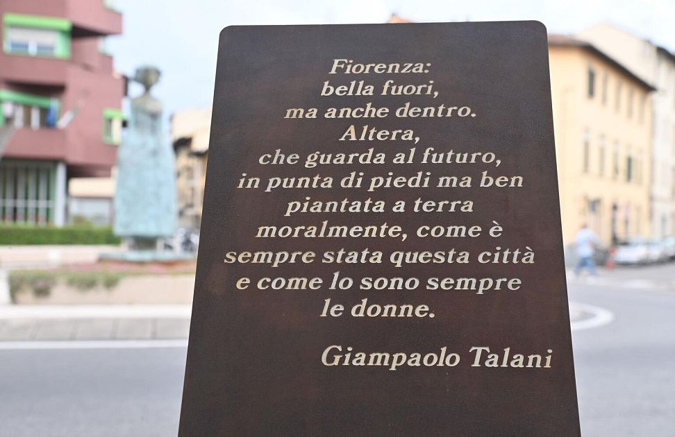 In piazza San Jacopino una targa in ricordo di Talani • Nove da Firenze