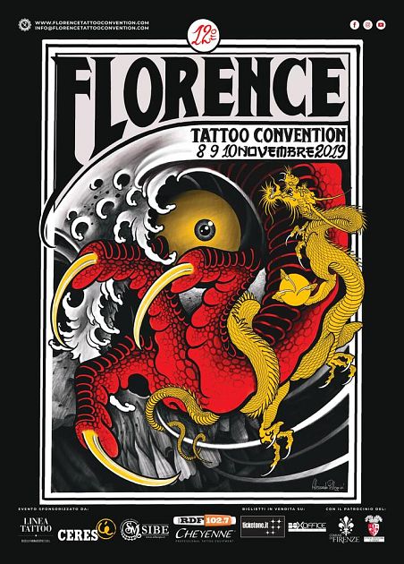 Florence Tattoo Convention 2019, conto alla rovescia per la 12 ...