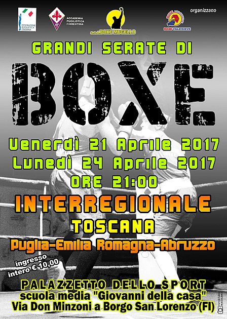 Boxe Olimpica a Borgo S. Lorenzo • Nove da Firenze