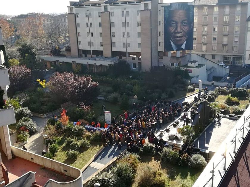Firenze ricorda Mandela: Murales sul Condominio dei diritti • Nove da ...