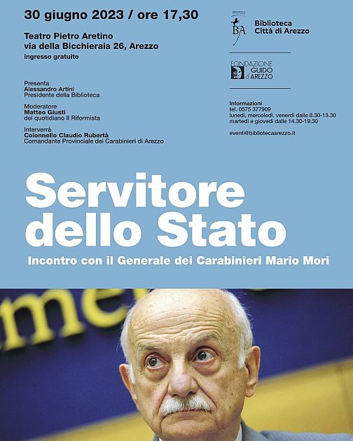 Il Generale Mario Mori ad Arezzo • Nove da Firenze